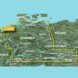 Garmin BlueChart g2 and g2 Vision HD: Germany Inland Waters Marine Chart